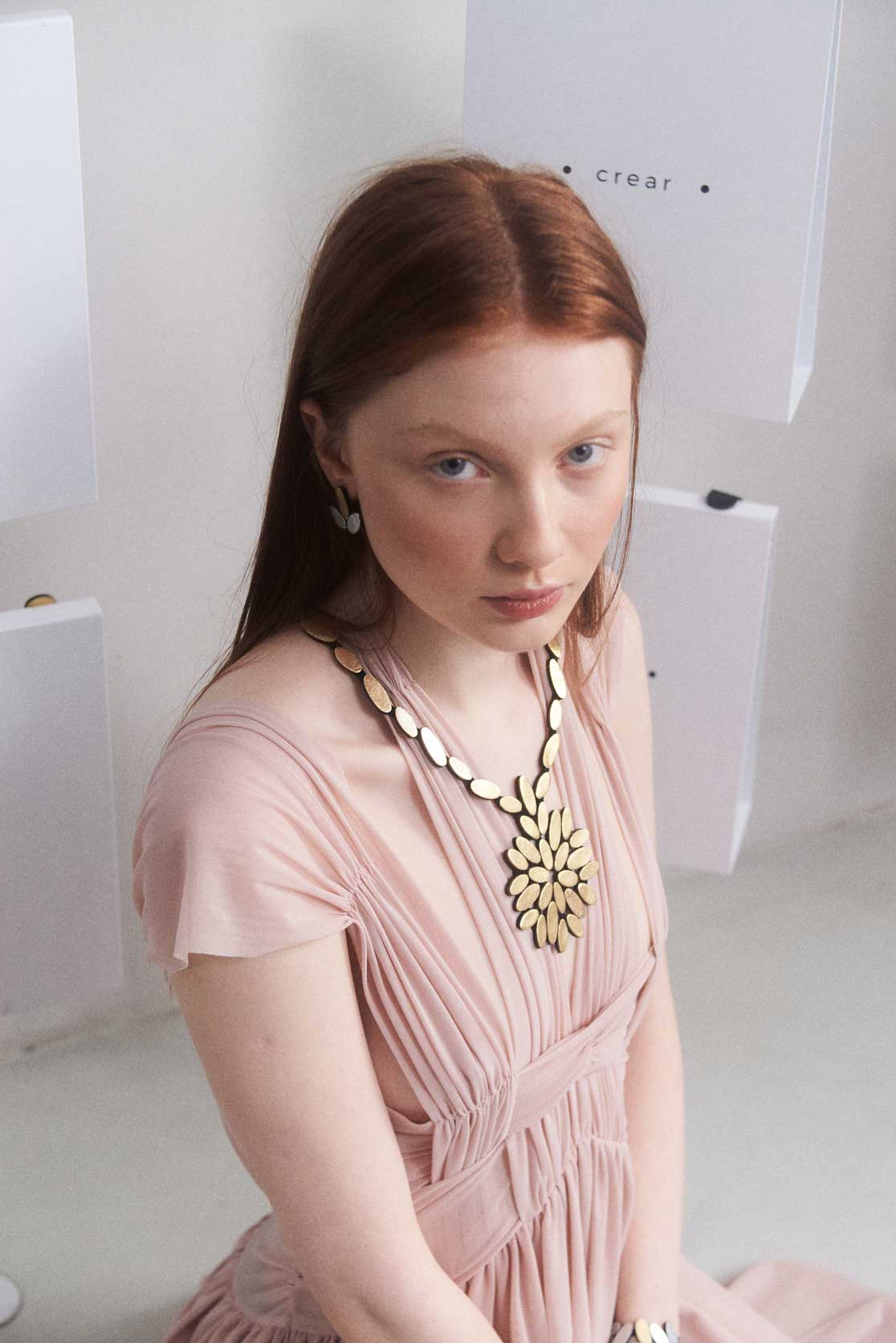 Emma Necklace Medallion - Gold – Iskin Sisters